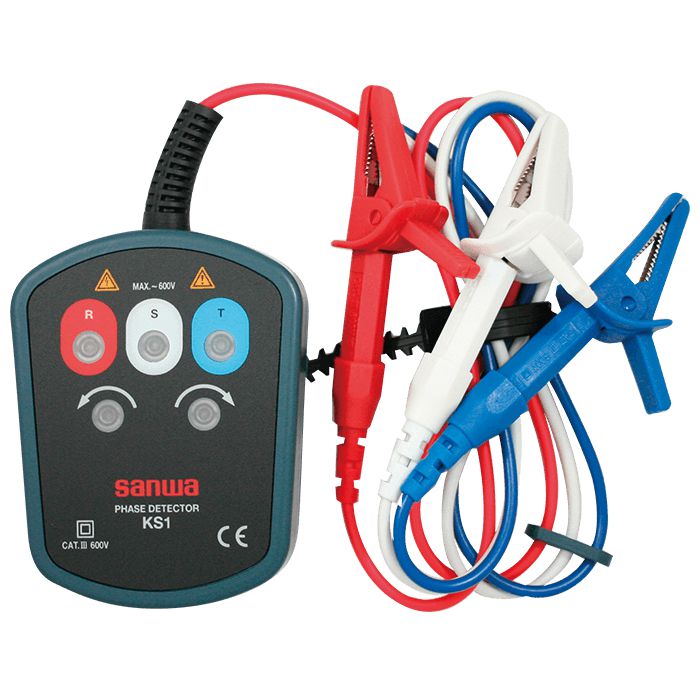 Sanwa KS1 | 3 Phase Detector - Contact Type | Sanwa-America.com