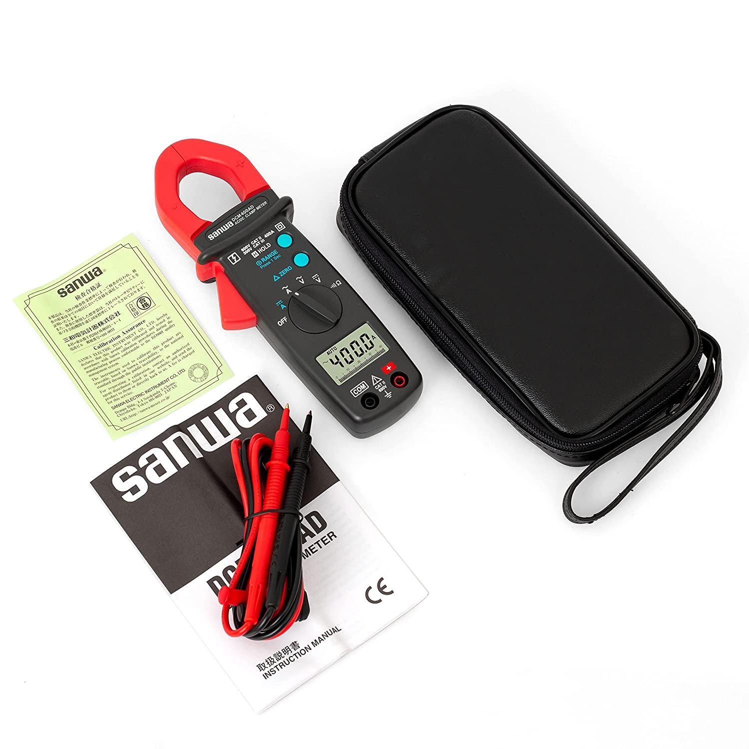 Sanwa DCM400AD | Clamp Meter for Automotive Maintenance & Digital ...