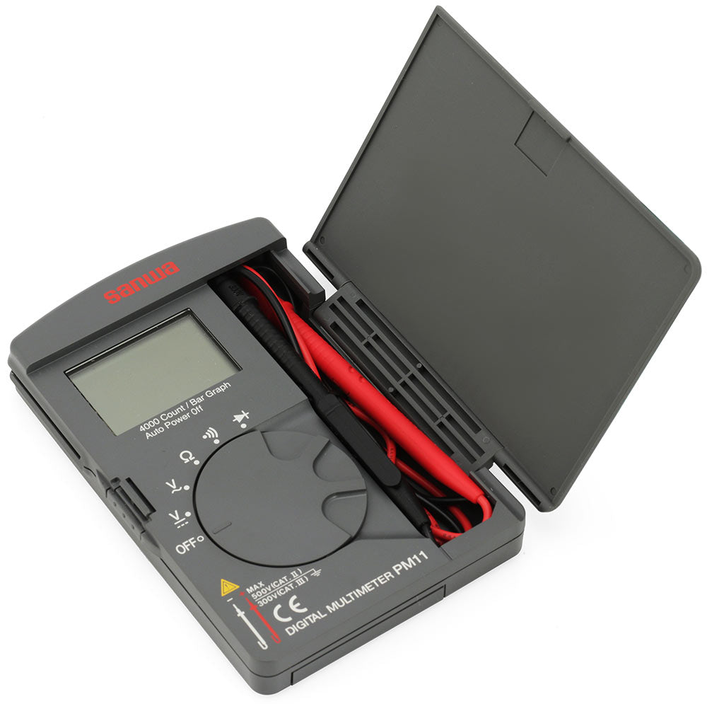 Sanwa PM11 | Pocket Digital Multimeter with 4000 Count Display | Sanwa ...